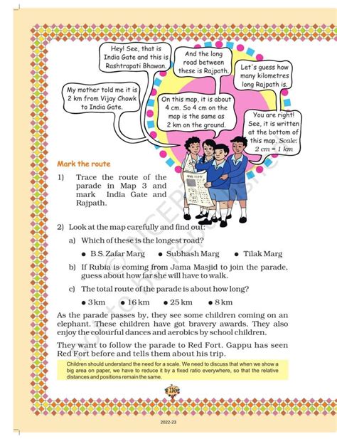 Ncert Book For Class 5 Maths Chapter 8 Mapping Your Way Indcareer Schools