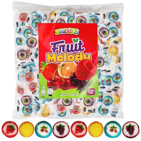 Fruit Slices Candy Individually Wrapped Fruit Melody