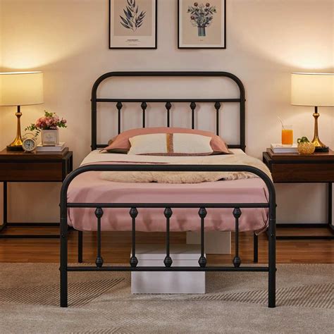 Twin Metal Bed Frame Sturdy And Stylish Options For Your Bedroom