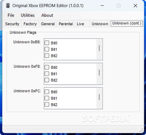 Original Xbox EEPROM Editor Download Softpedia
