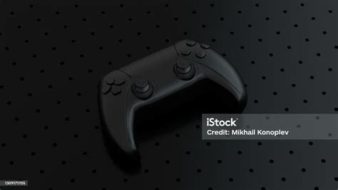 패턴 점과 구멍검은 배경에 검은 색 게임 패드 게임 콘솔용 게임 패드 게이머와 게임 개념 3d 렌더링 디지털 생성 이미지에 대한 스톡 사진 및 기타 이미지 Istock