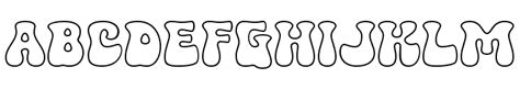 The Retro Eighties Inline Reg Font Decorativedisplay Vint What Font Is