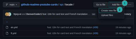 add translations to youtube cards · issue 48 · denvercoder1 github readme youtube cards · github