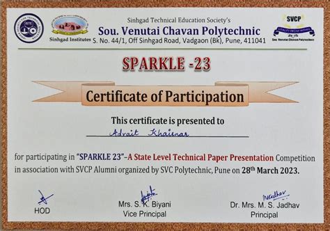 Advait Khairnar On Linkedin Research Innovation Ieee Svcp Sinhgadcollege Sparkle23
