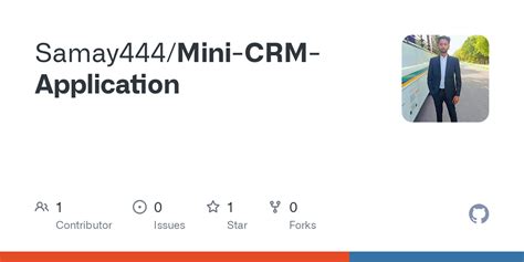 Github Samay444mini Crm Application
