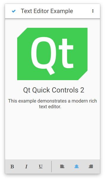 Qt Quick Controls Text Editor Qt Quick Controls 5 15 17