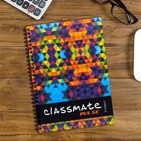 Classmate Pulse 6 Subject Notebook Pack Of 3