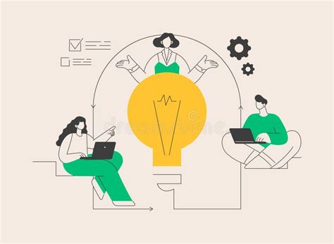 Project Life Cycle Abstract Concept Vector Illustration Stock Vector Illustration Of Yellow