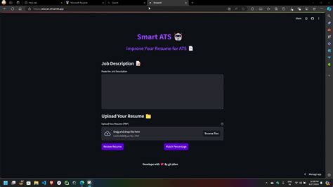 Vishal Kumar On Linkedin Ai Jobsearch Resumeoptimization Streamlit