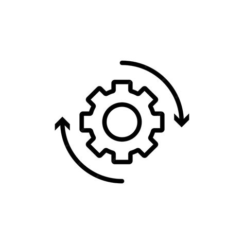 Premium Vector Implementation Line Icon Isolated On White Background