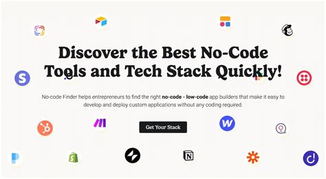 The Best No Code Tools Directory Nocodefinder