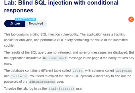 My Portswigger Journey Exploring Sql Vulnerabilities Using Burp Suite Pt 6 By Emmanuel