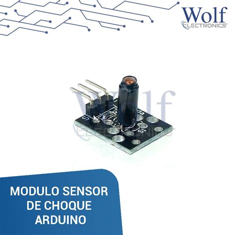 Modulo Sensor De Choque Arduino 5v Wolf Electronics Wolf Electronics It