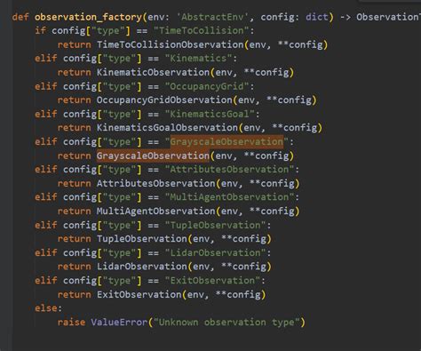 Question About Observationfactory · Issue 526 · Farama Foundationhighwayenv · Github
