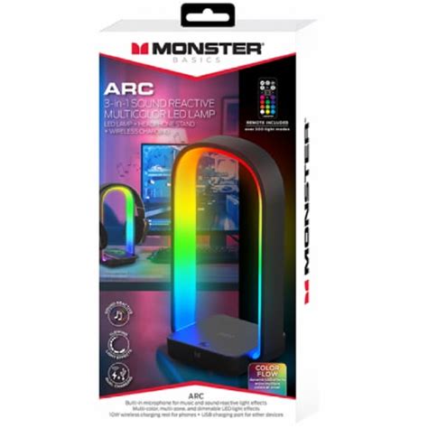 Jem Accessories Monster Basics Arc 3 In 1 Sound Reactive Multicolor LED