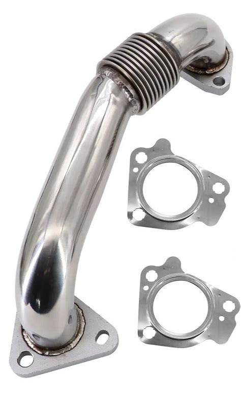 Bolt On Passenger Side Up Pipe For 2001 2004 Lb7 Chevy Gmc 6 6l Duramax