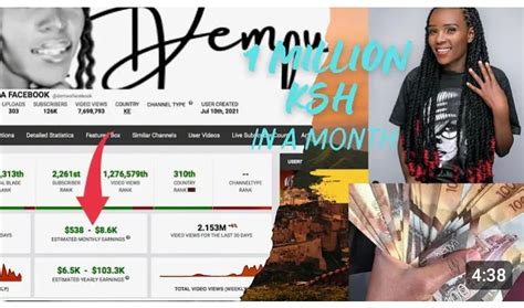 How Millicent Ayuma Dem Wa Fb Made Ksh 1 Million From Youtube In A