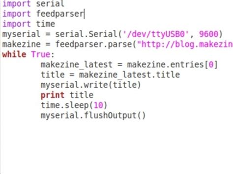 Interfacing Arduino And Python Guide To Semi Advanced Serial Programming Dangerous Prototypes