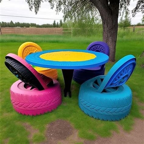 รวม 40 ไอเดีย Diy สิ่งของต่างๆ จาก “ยางล้อรถเก่า” ที่ง่ายและใช้ได้จริง