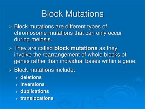 Ppt Mutations A Source Of Variation Powerpoint Presentation Free Download Id 975208