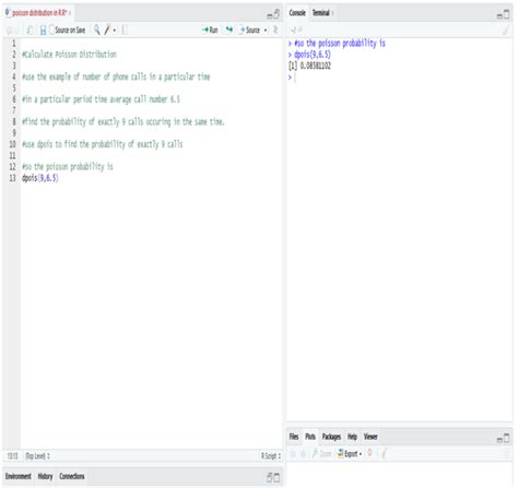 Statistical Application In R And Python Poisson Distribution