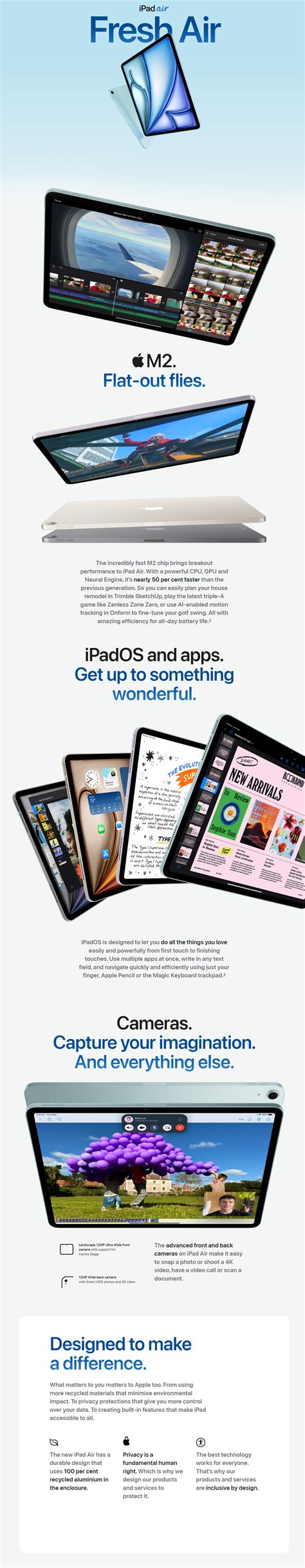 Apple Inch Ipad Air Wi Fi Cellular Gb Starlight Muxk X A Umart Com Au