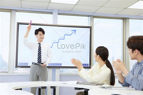 비즈니스 엘리트 팀 사무실 회의 사진 무료 다운로드 Lovepik