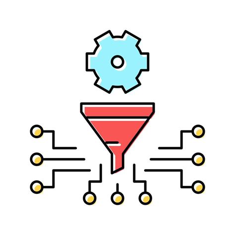 Work Process Filtration Color Icon Vector Illustration 18993045 Vector Art At Vecteezy