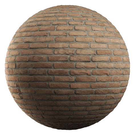 Weathered Brick Wall Pbr Texture A23d