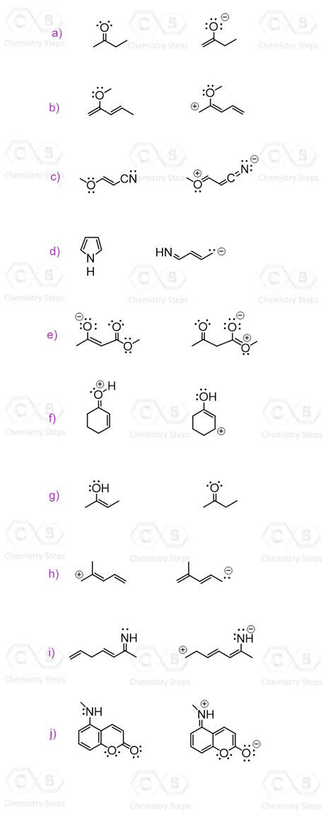 Resonance Structures Chemistry Steps