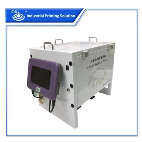 Automatic Egg Printer 6 Heads Tij Batch Number Machine Code Printing