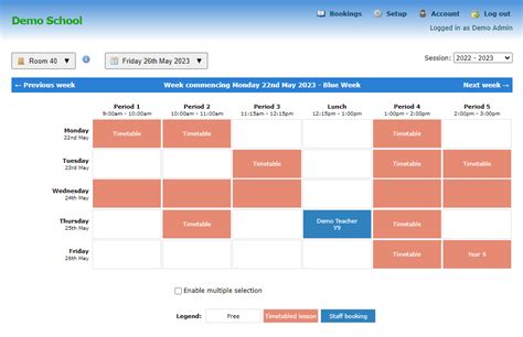 Display Type Classroombookings Self Hosted Documentation