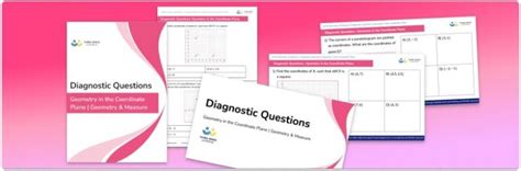 Free Gcse Geometry In The Coordinate Plane Diagnostic Questions