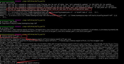 when i work in 3 1 branch，warning failed to find xtensa toolchain may