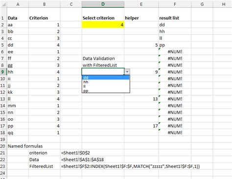Excel Formulas And Conditional Lookups Based On Multiple Criteria And