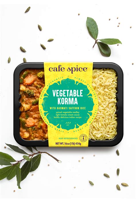 Vegetable Korma Indian Our Meals Cafe Spice