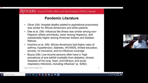Mpa Program Hosts Dr Charles Menifield For Fourth Annual Spring