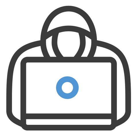 Hacking Generic Color Outline Icon