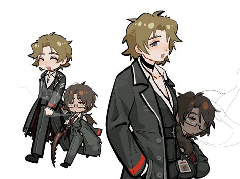 Gregor And Rodion Project Moon And More Drawn By Qingy Danbooru