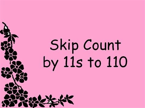 Babe Survive Thrive Skip Count By S To