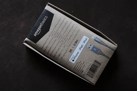 Amazon Basics Usb A Cable With Lightning Connector Island In The Net