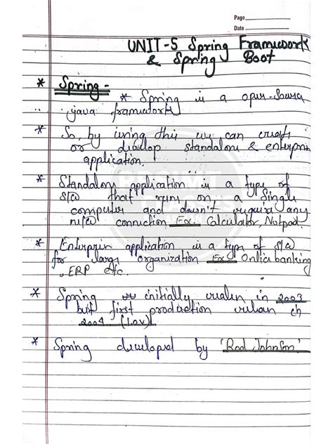 Oops With Java Unit 5 One Shot Rrsimt Pdf