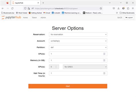 Jupyter Hub Service To The Picotte Cluster — University Research