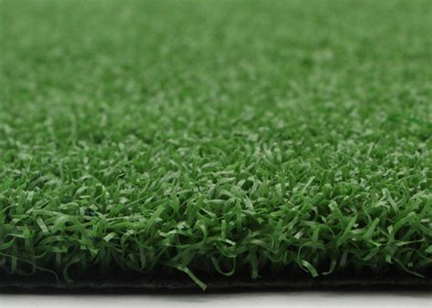 Pe Curled Yarn Croquet Lawn Flat Surface 15mm Artificial Grass For Gateball