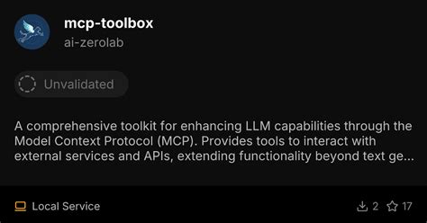 Mcp Toolbox Mcp Servers · Lobehub