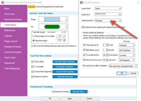 Agile Task Boards From Microsoft Project Data OnePager Pro