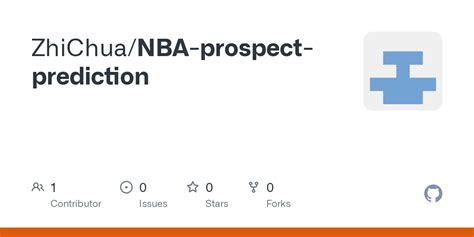 GitHub ZhiChua NBA Prospect Prediction