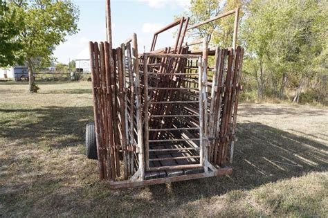 Stroberg Portable Corral Loading Chute System Agriculture Bigiron