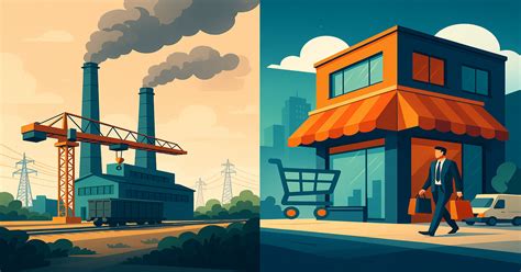 Difference Between Industry And Commerce Real Life Examples