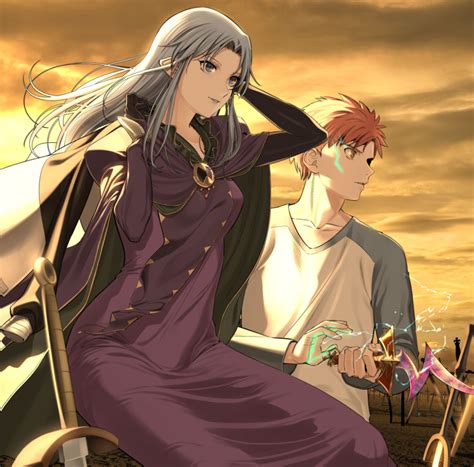Emiya Shirou And Medea Fate And More Drawn By Rasupekuto Danbooru